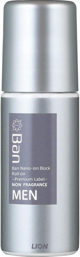 Ban Sweat Block Roll On Premium Label for Men Unscented 40mL – Yapon Dokon